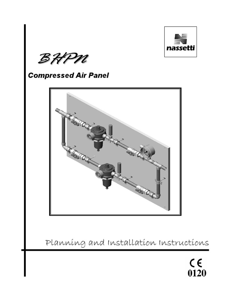 Nassetti Compressed Air Panel - Installation Manual | PDF | Pipe (Fluid ...