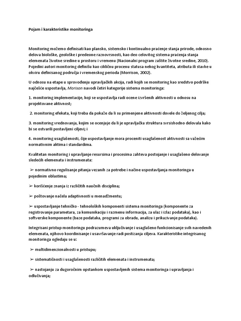 MONITORING | PDF