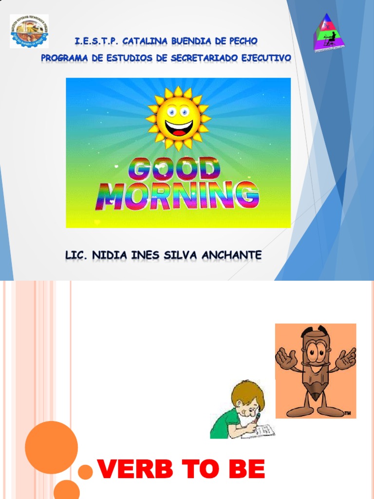 Verb To Be Grammar Pdf Download Free Pdf Human Communication