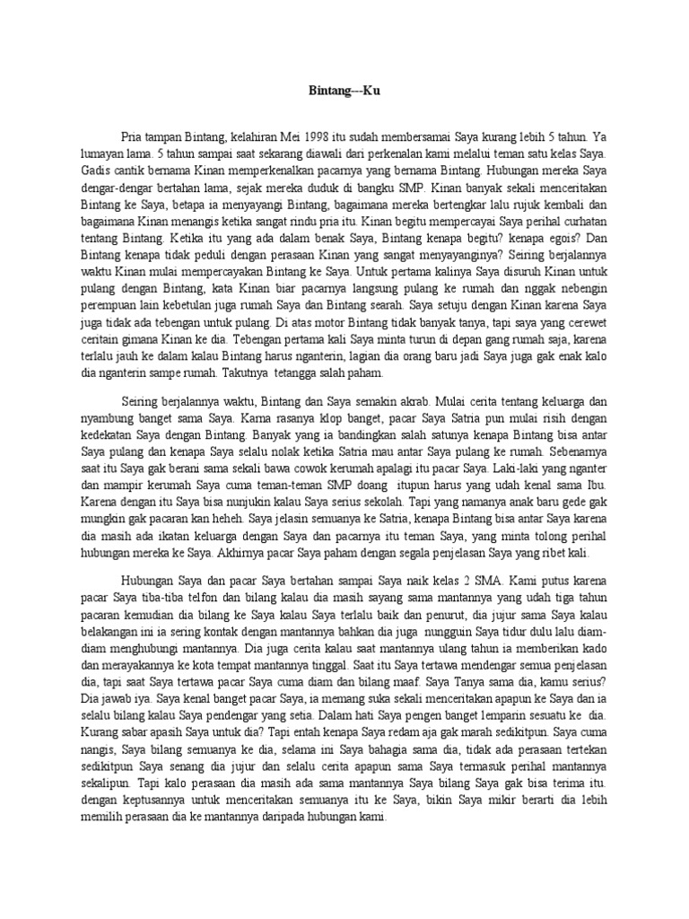 Cerpen Bintang - Ku | PDF