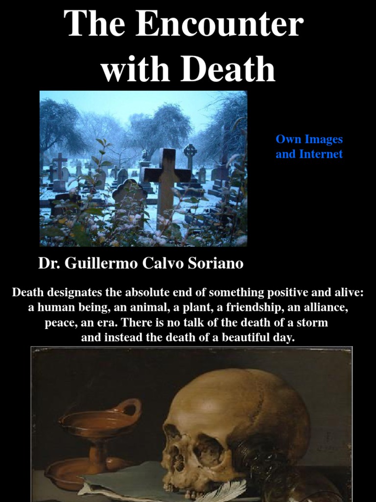 The Encounter With Death - Simbolism and Images - I. .P. .H. . Guillermo Calvo Soriano, 33rd ...