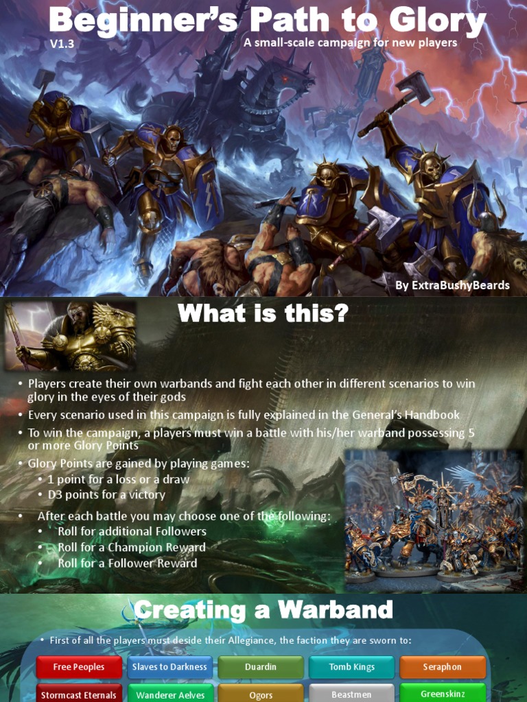 Beginner's Path To Glory | PDF