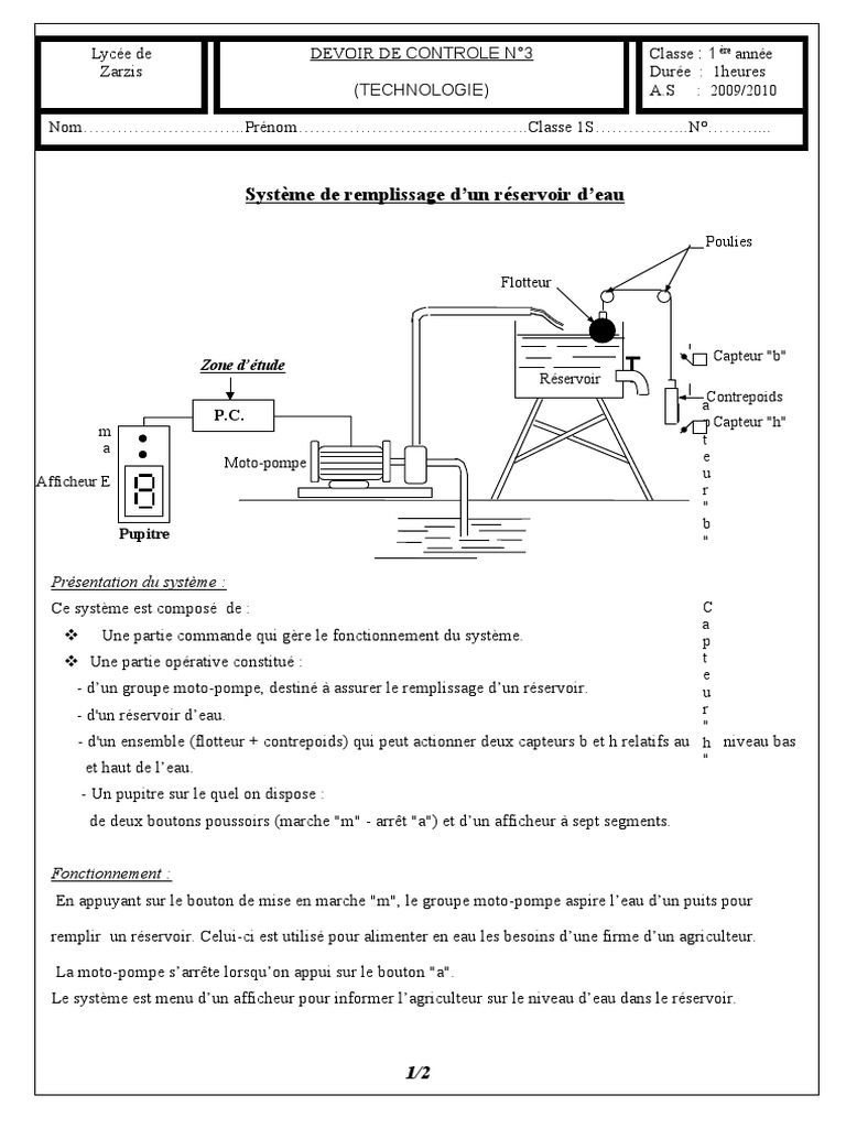 Dev c3 | PDF | Capteur
