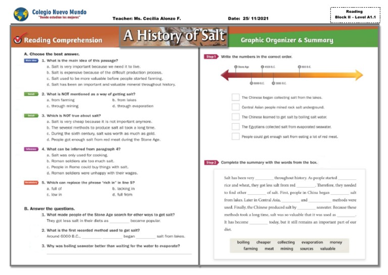 A History of Salt Activities | PDF