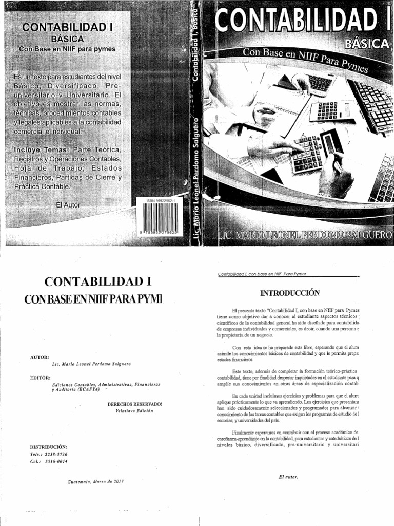 Libro Contabilidad Basica I.-1 | PDF