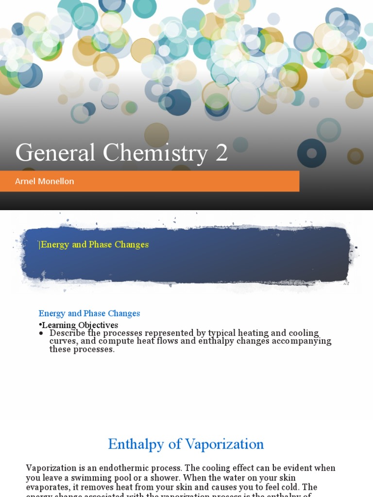 Lesson 3 Energy and Phase Changes | PDF | Water | Phase (Matter)