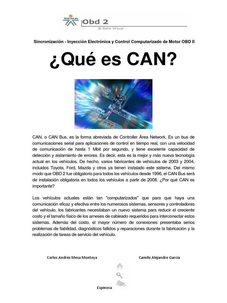 Qué Es CAN | PDF | Vehículos | Bienes manufacturados