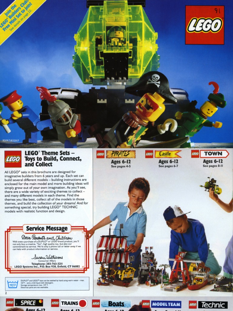 Lego Catalog 1990 | PDF