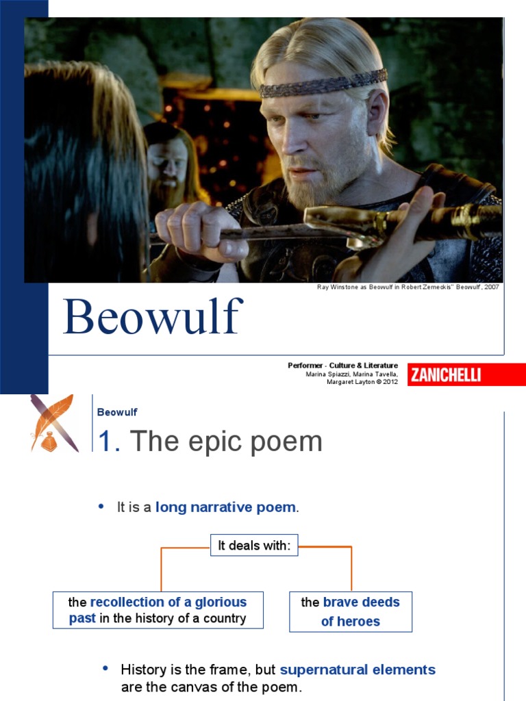Beowulf: Performer - Culture & Literature | PDF | Beowulf | Old English ...