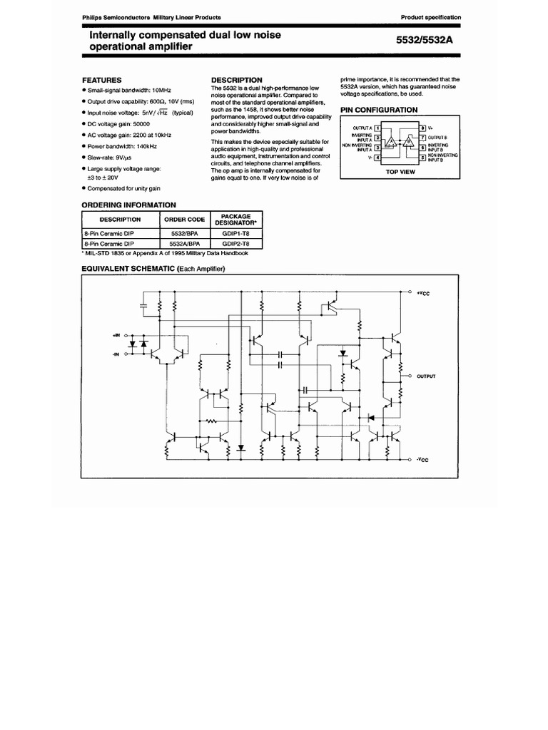 CI 5532 Datasheet | PDF