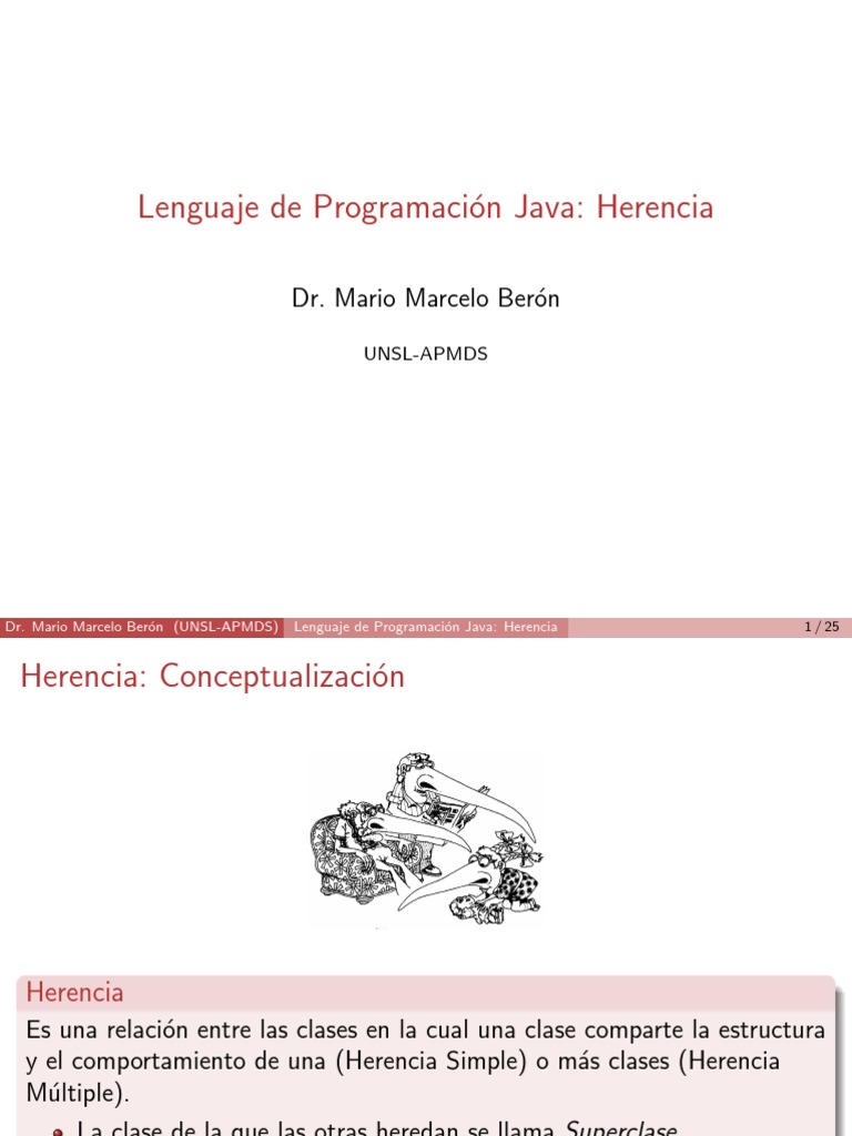 Herencia Java | Descargar gratis PDF | Herencia (Programación Orientada a Objetos) | Java ...