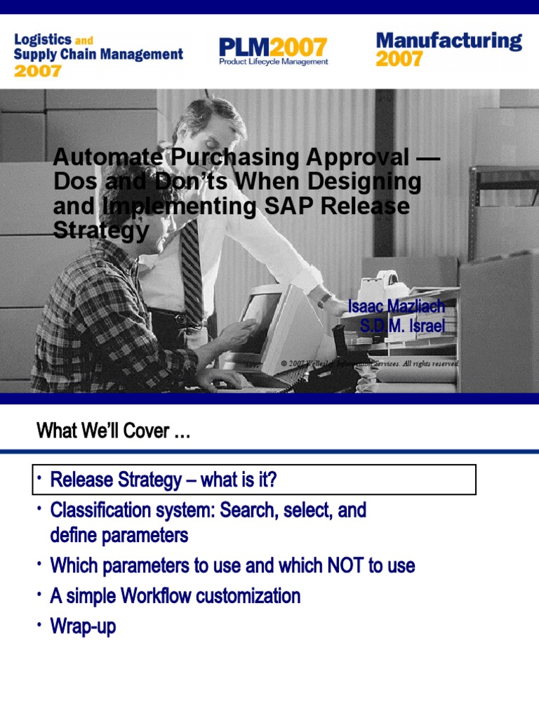 Automating Purchasing Approval Release Strategy Implementation | PDF | Software Development ...