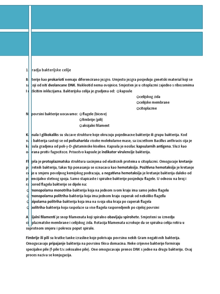 Mikrobiologija Skripta Pdf