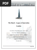 The Shard: Design and Construction Insights | PDF | Risk | Risk Management