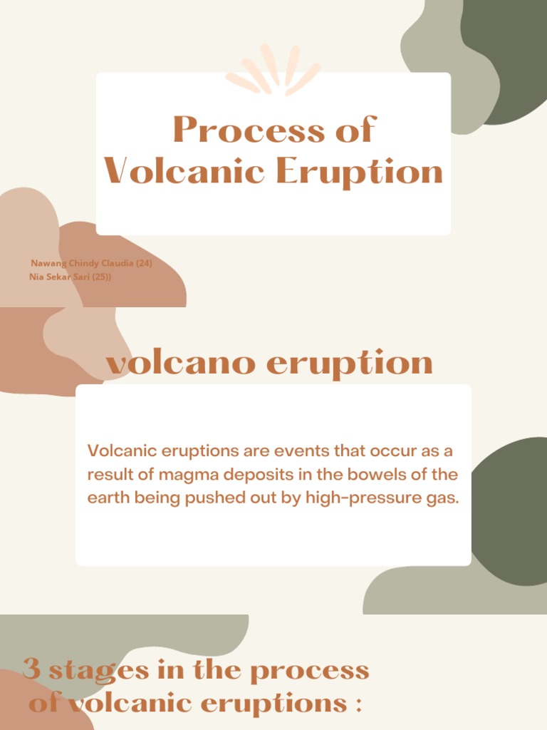 Process of Volcanic Eruption | PDF