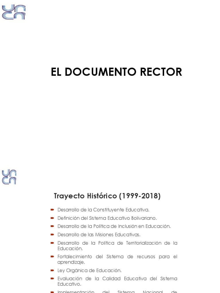 Resumen Del Documento Rector | PDF | Evaluación | Maestros