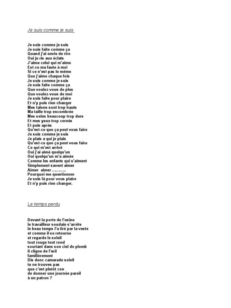 Jacques PREVERT | PDF | La nature