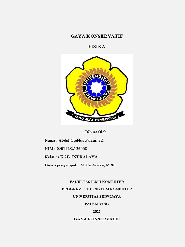 Konsep dan Contoh Gaya Konservatif | PDF | Sains & Matematika