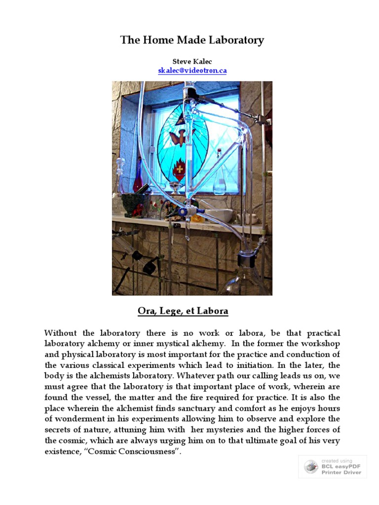 Building a Home Laboratory for Distillation | PDF