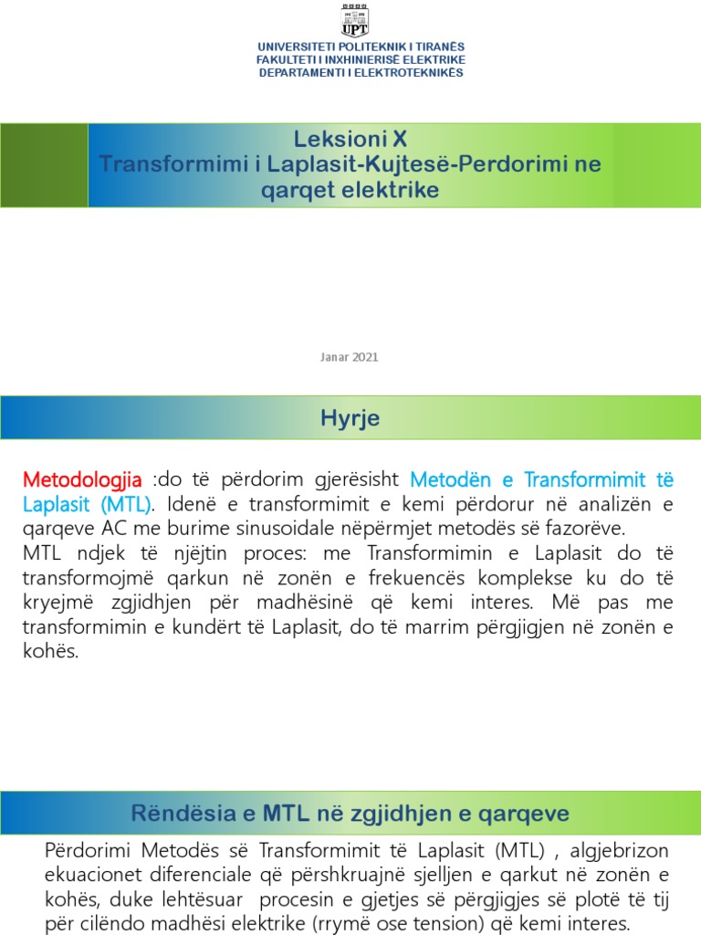 LEKSION 9 - Prezantimi | PDF