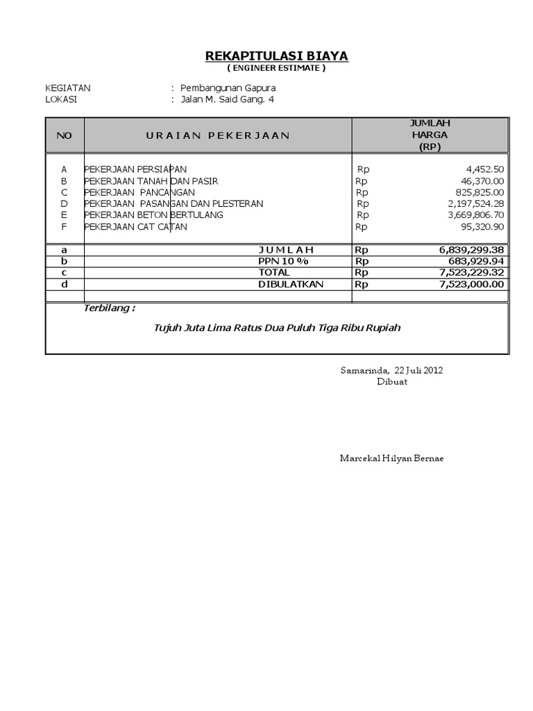 Gapura Rab | PDF | Teknologi & Rekayasa