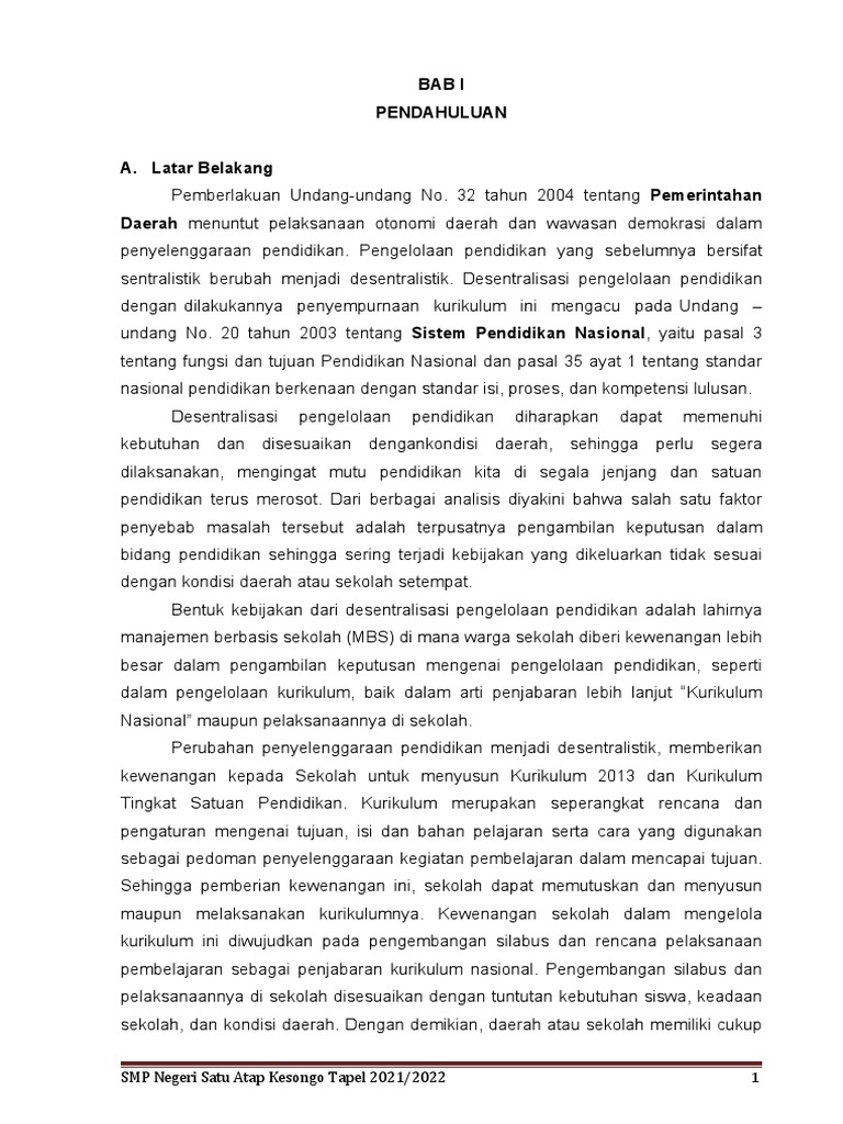 Dokumen 1 Kurikulum 2013 Dan KTSP Baru | PDF