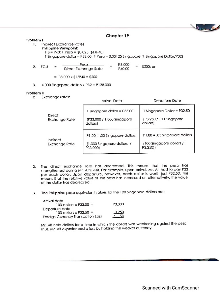 AdvAcctg - Foreign Currency Transactions (Dayag) SOLMAN | PDF