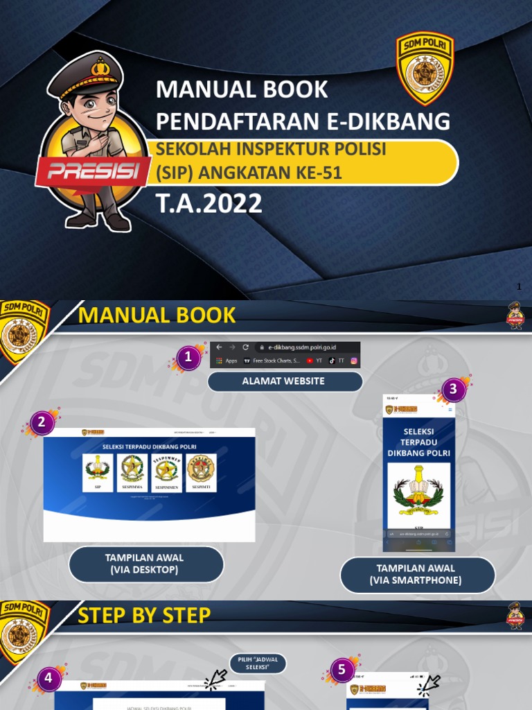 Manual Book E-Dikbang | PDF