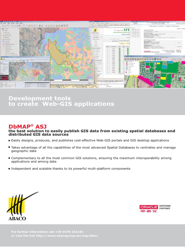Development Tools To Create Web-GIS Applications: Dbmap ASJ | PDF | Java (Programming Language ...