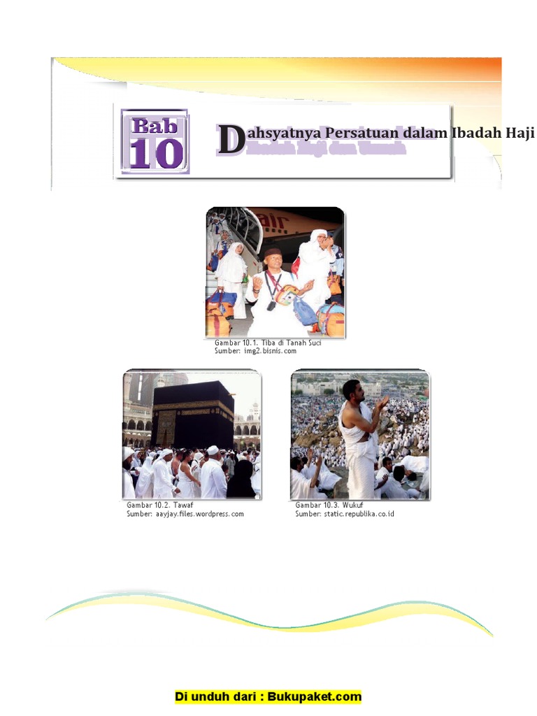 Bab 10 Dahsyatnya Persatuan Dalam Ibadah Haji Dan Umrah | PDF