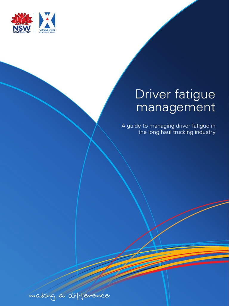 14 Driver Fatigue Management Guide 4804 | PDF | Occupational Safety And ...