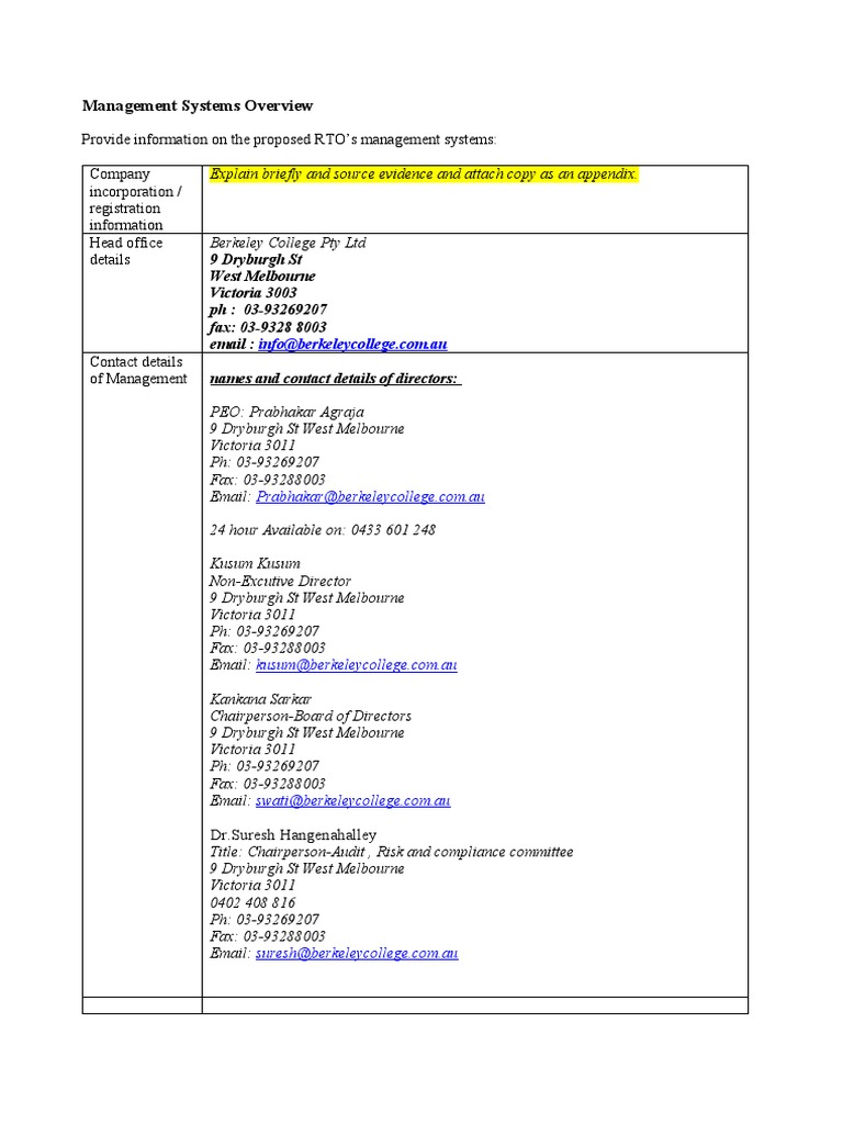 Management Systems Overview (2010) | PDF | Fee | Databases