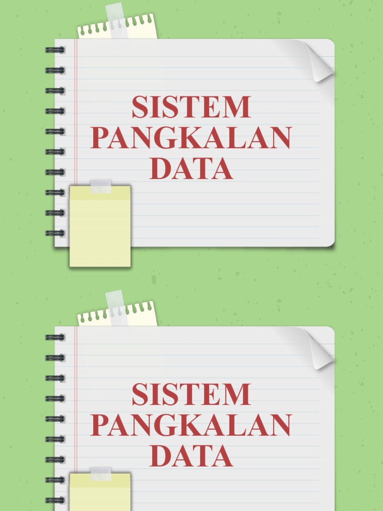 Sistem Pangkalan Data | PDF