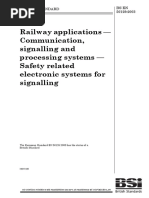 BS en 50129 | PDF | Safety | Reliability Engineering