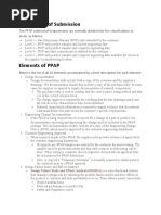 Essential PPAP Elements Checklist | PDF