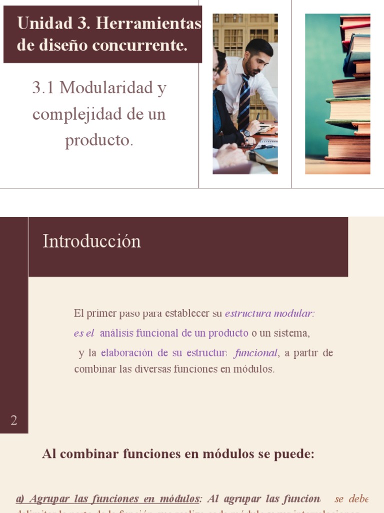 3.1 Modularidad y Complejidad de Un Producto. | PDF | Modularidad