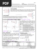 The Mirror Equation, Magnification and Sample Problems | PDF | Teaching ...