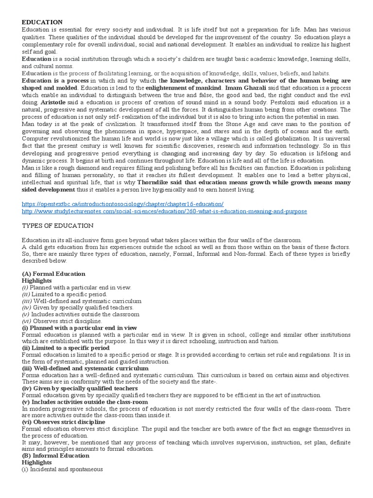 Ucsp Topic 24 Education | Download Free PDF | Secondary Education ...