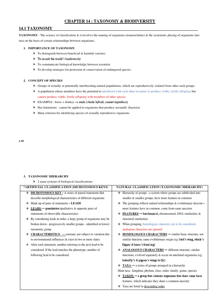 Taxonomy of Newly Discovered Plants | PDF | Taxonomy (Biology ...