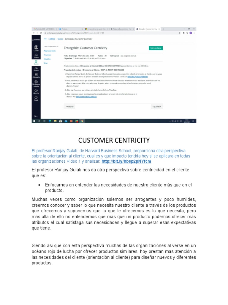 Customer Centricity | PDF | Cliente | Microeconomía