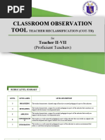 (Appendix C-10) COT-RPMS Inter-Observer Agreement Form For T I-III For ...