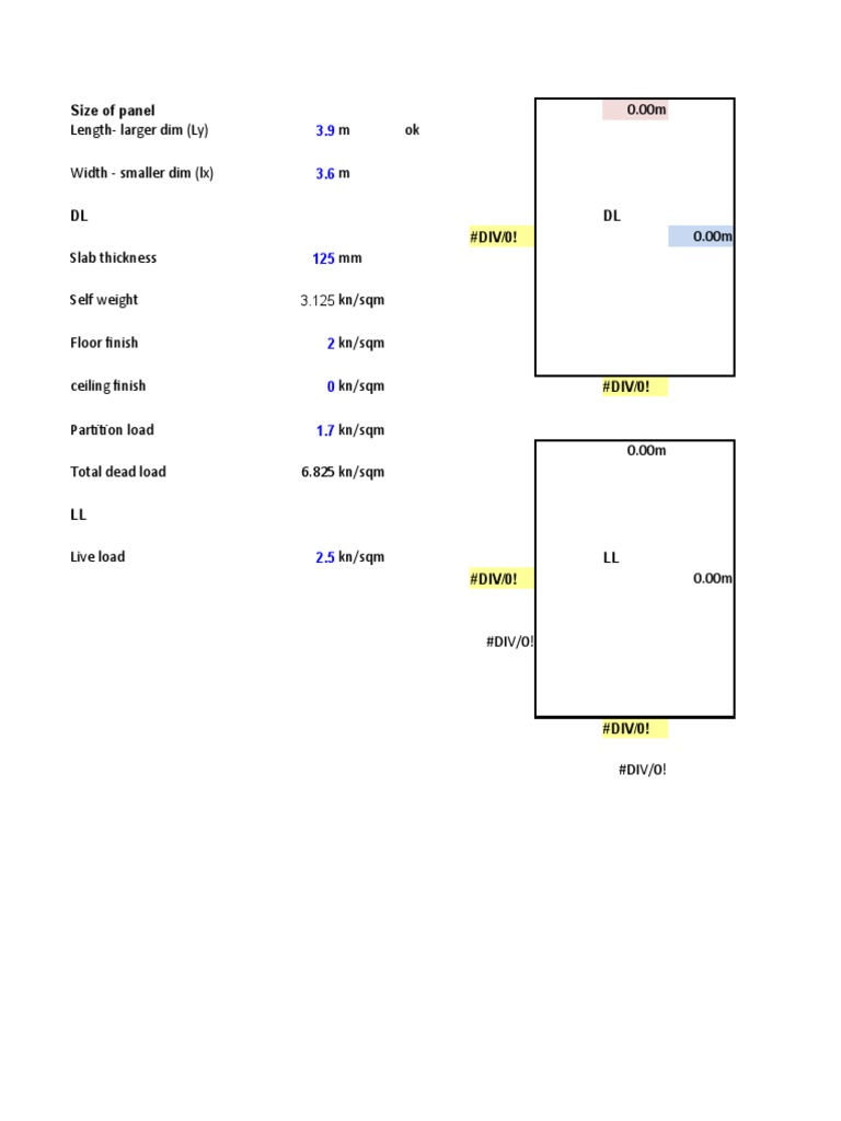 Two Way Slab Load Distribution On Beam | PDF | Beam (Structure ...