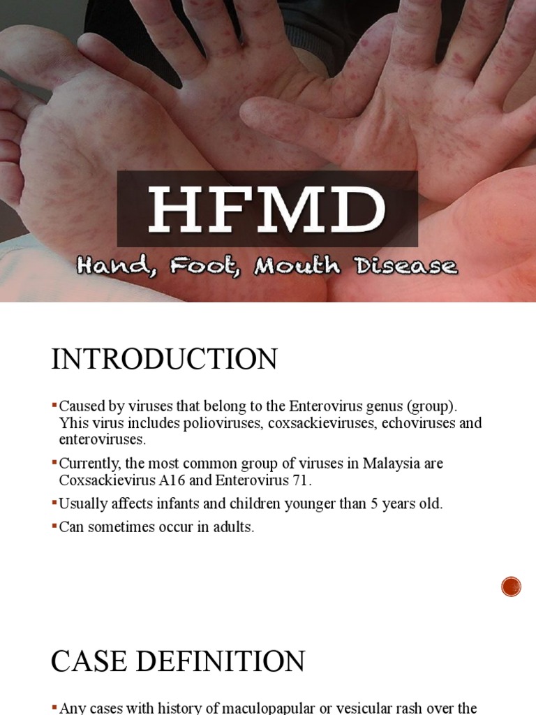 HFMD | PDF | Medical Specialties | Epidemiology