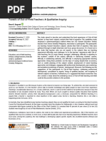 Dissertation Interview Examples | PDF | Qualitative Research | Interview