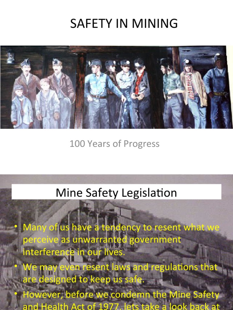 15-Safety in Mining | PDF | Mining | Coal Mining