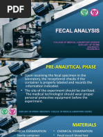 Fecalysis Examination Notes | PDF | Human Feces | Digestion