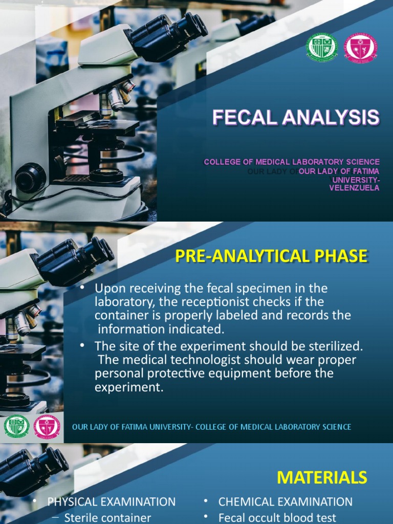 Fecal Exam Techniques | PDF | Staining | Human Feces