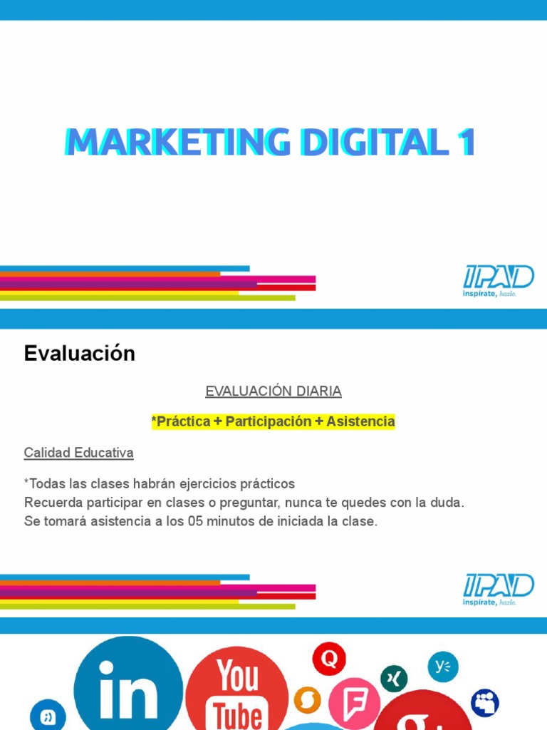 PPT2 - Marketing Digital | PDF | Marketing | Servicio de redes sociales