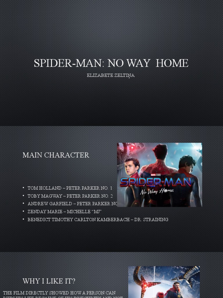 Spider-Man: No Way Home Analysis | PDF