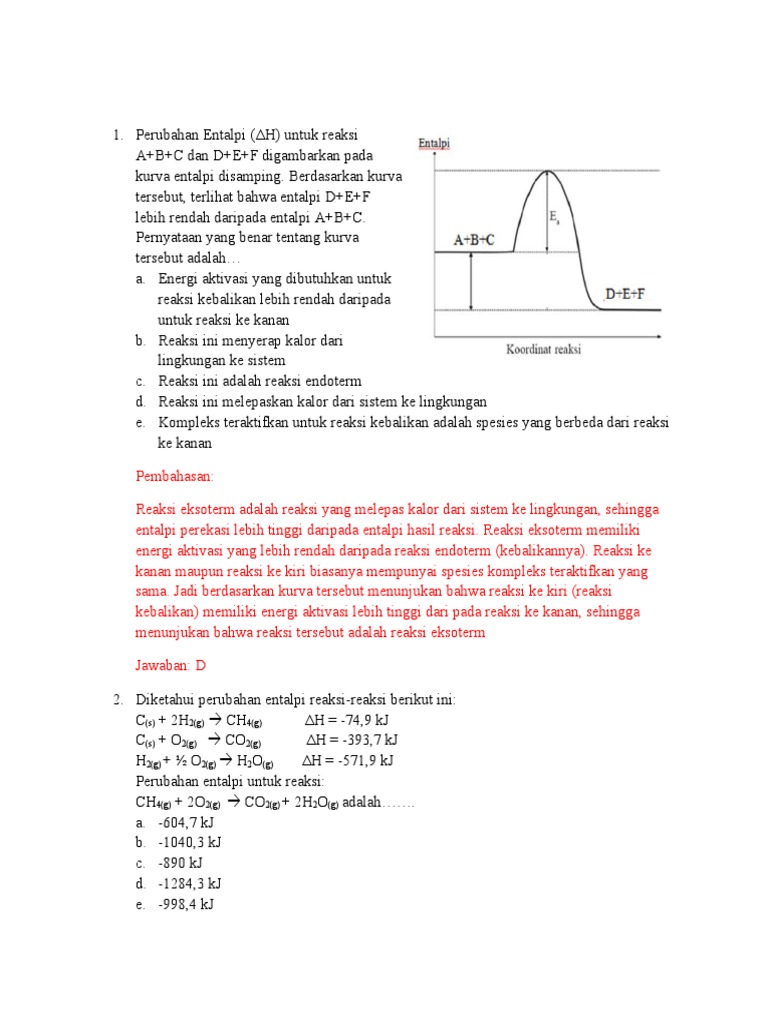 Soal Termodinamika | PDF